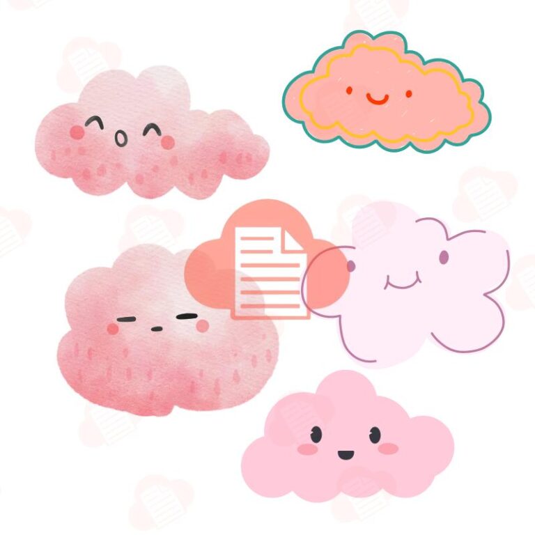 99+ Hình Đám Mây Vector Đẹp, Độc Đáo Dành Cho Dân Thiết Kế